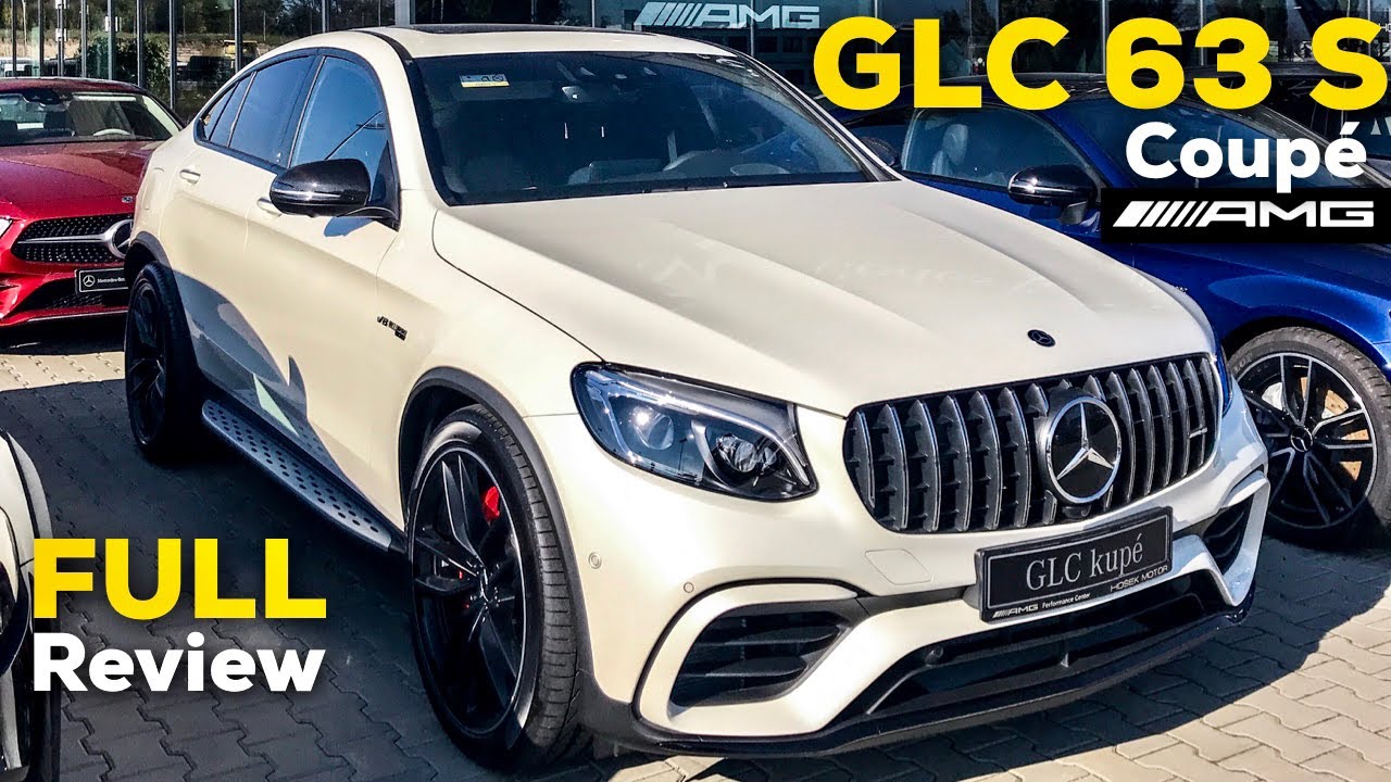 2019 MERCEDES AMG GLC63 S Coupé FULL REVIEW BRUTAL Exhaust Exterior ...