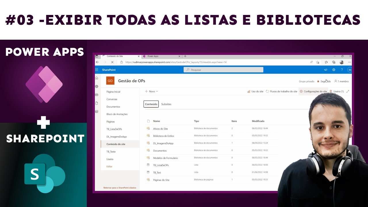 [Power Apps + SharePoint] Trabalhando listas e bibliotecas do ...