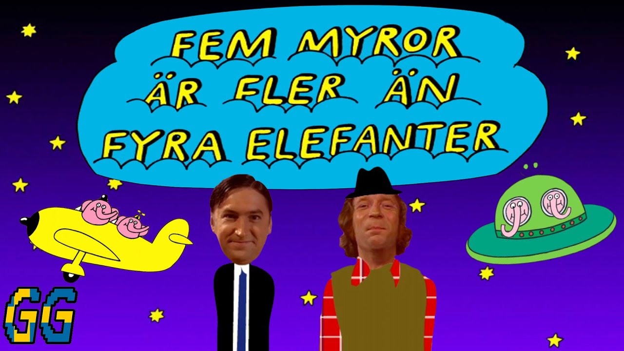 Fem Myror Är Fler Än Fyra Elefanter DEL 1 och 2 1999/2000 - YouTube