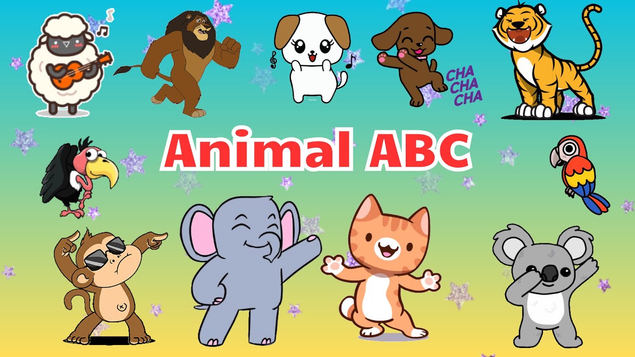 Alphabet ABC Animal Song | Nursery Rhymes | Little Puppy Learn - YouTube