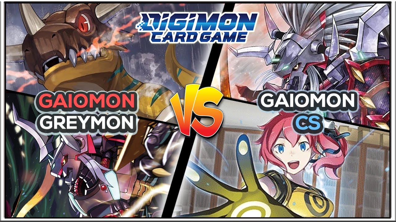 Gaiomon vs Gaiomon CS w/@Kunvyy • BT22 Gameplay | DCGO | Digimon TCG ...