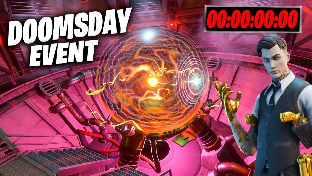 FORTNITE ( DOOMSDAY EVENT ) COUNTDOWN IN GAME ( DOOMSDAY DEVICE ) FINAL ...