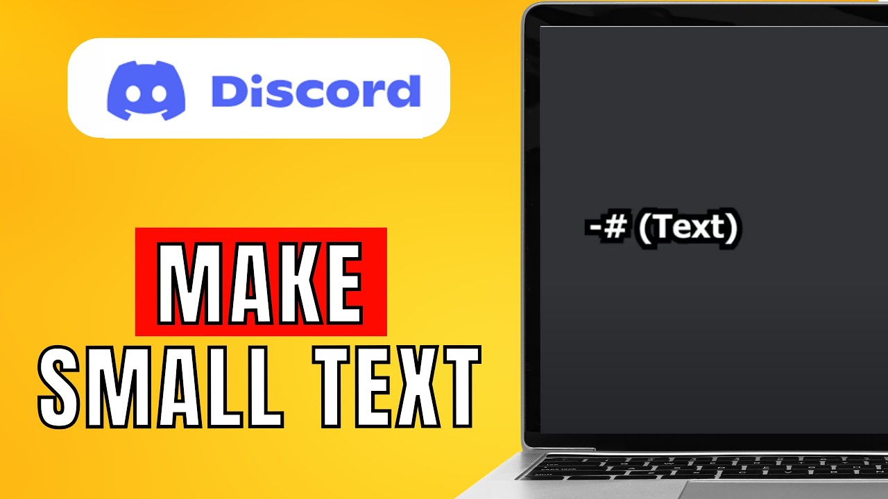 How To Make Small Text In Discord 2024 Easy Tutorial YouTube How To Make Small Text In Discord 2024 Easy Tutorial YouTube