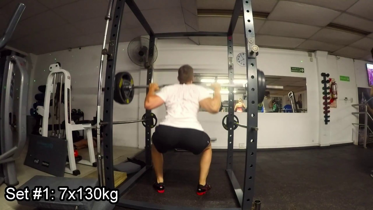 Back Squat: Wave Loading 3x170kg (06.11.2017) - YouTube