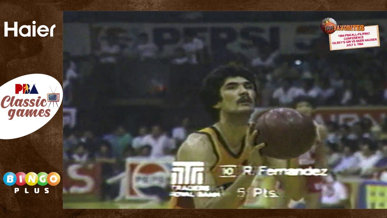 #PBAClassicGames GILBEY'S GIN VS. BEER HAUSEN | 1984 All Filipino ...