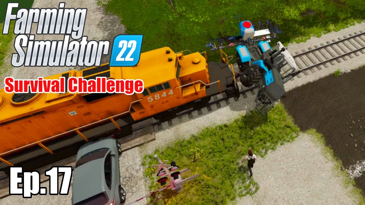 Farming Simulator 22 | Survival Challenge | Episode 17 | Tractor Versus ...