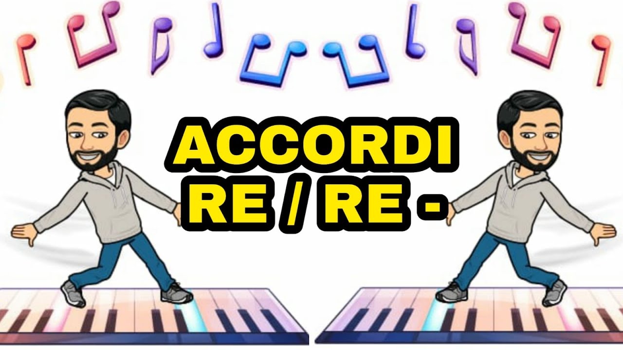 Accordo Re e Re Minore ( D and D Minor Chord) - YouTube