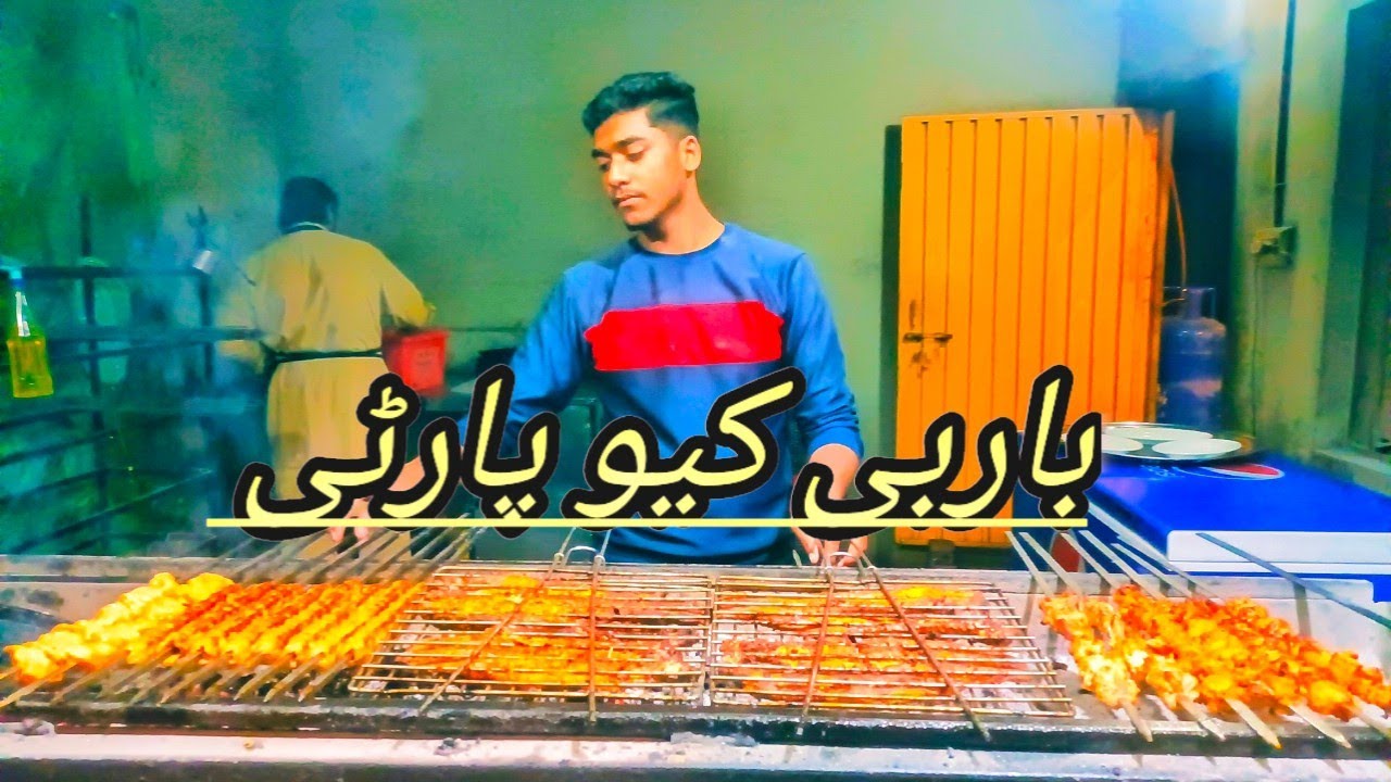 How To Make Bbq || Live Bbq || Today The Best Bbq Party || Food Street ...
