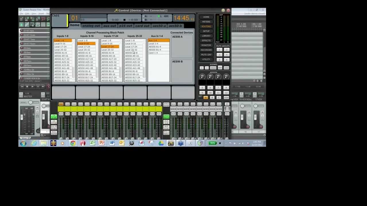 X32 Live! Webinar: X32 & Reaper - YouTube