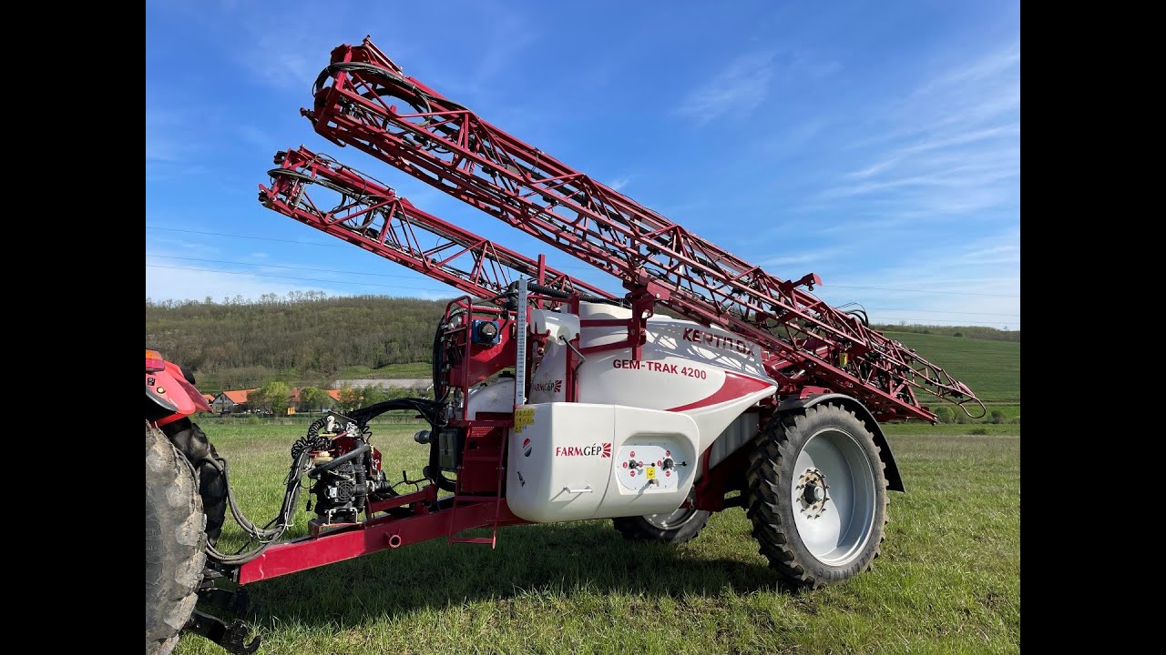 Kertitox GEM TRAK 4200 precíziós permetező - elkelt - YouTube
