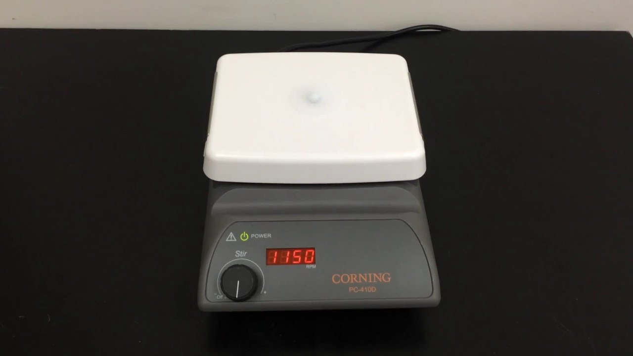 Dr. Discount Corning PC-410D Lab Digital Magnetic Stir Plate - YouTube