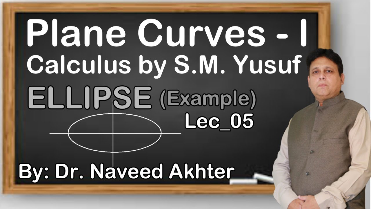 Elements of a Ellipse, Calculus by S.M. Yusuf. Lec-05 (P) - YouTube