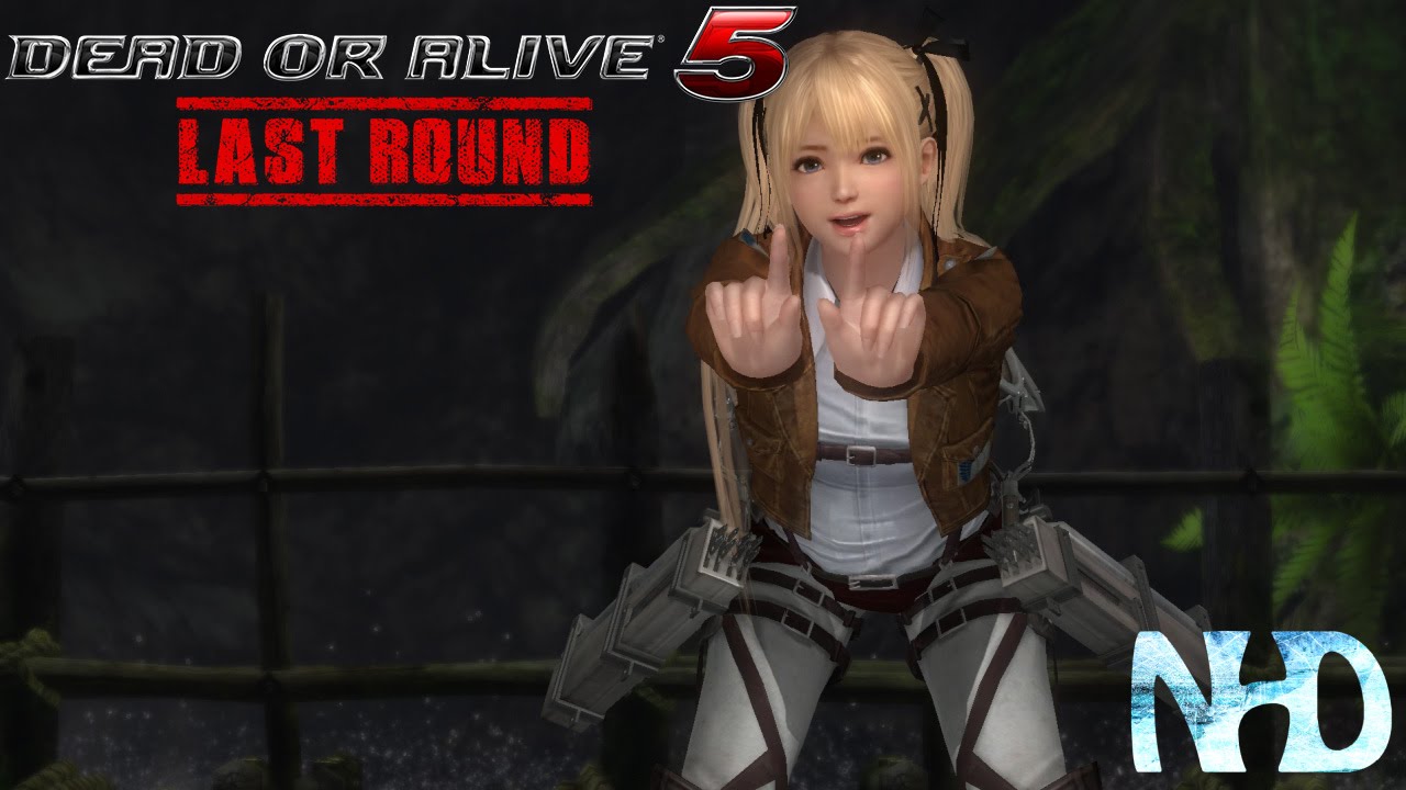 Dead or Alive 5 Last Round Marie Rose Attack on Titan [Match] [Victory ...