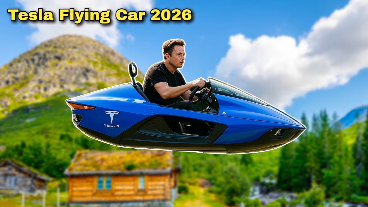 🚀 Tesla Flying Car 2026 Revealed — Price, Safety Features & Leaked ...