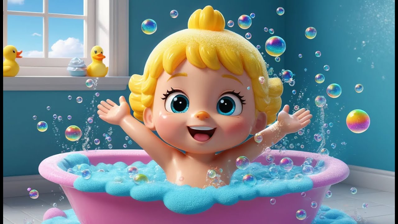 Splish, Splash, A Rainbow Bath Rhyme Song |Educational Kids Songs - YouTube