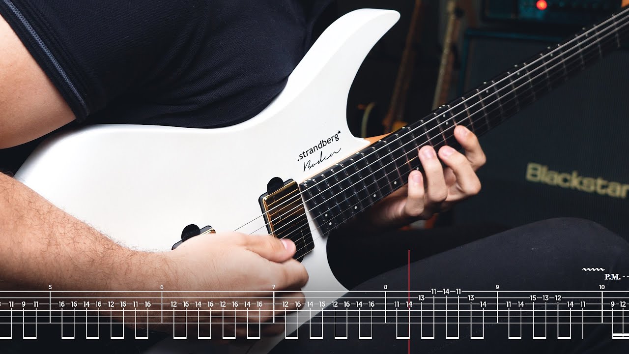 Falling In Reverse - I'm Not a Vampire (Guitar Solo) |【SCREEN TABS ...
