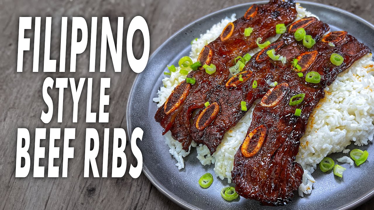 Filipino Style Beef Ribs May Be The Best Ribs - YouTube