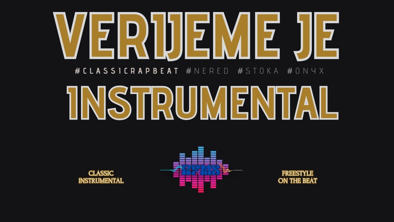 VRIJEME JE | Nered | Stoka | ONYX | Hip Hop Instrumental Beat | Classic ...