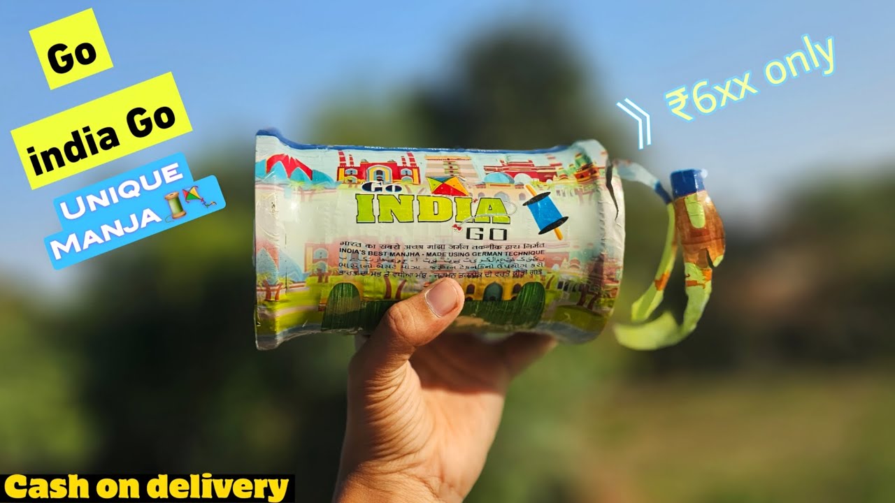 Go india Go plastic Dhaga 🪁》 Special offer order Cash on delivery - YouTube