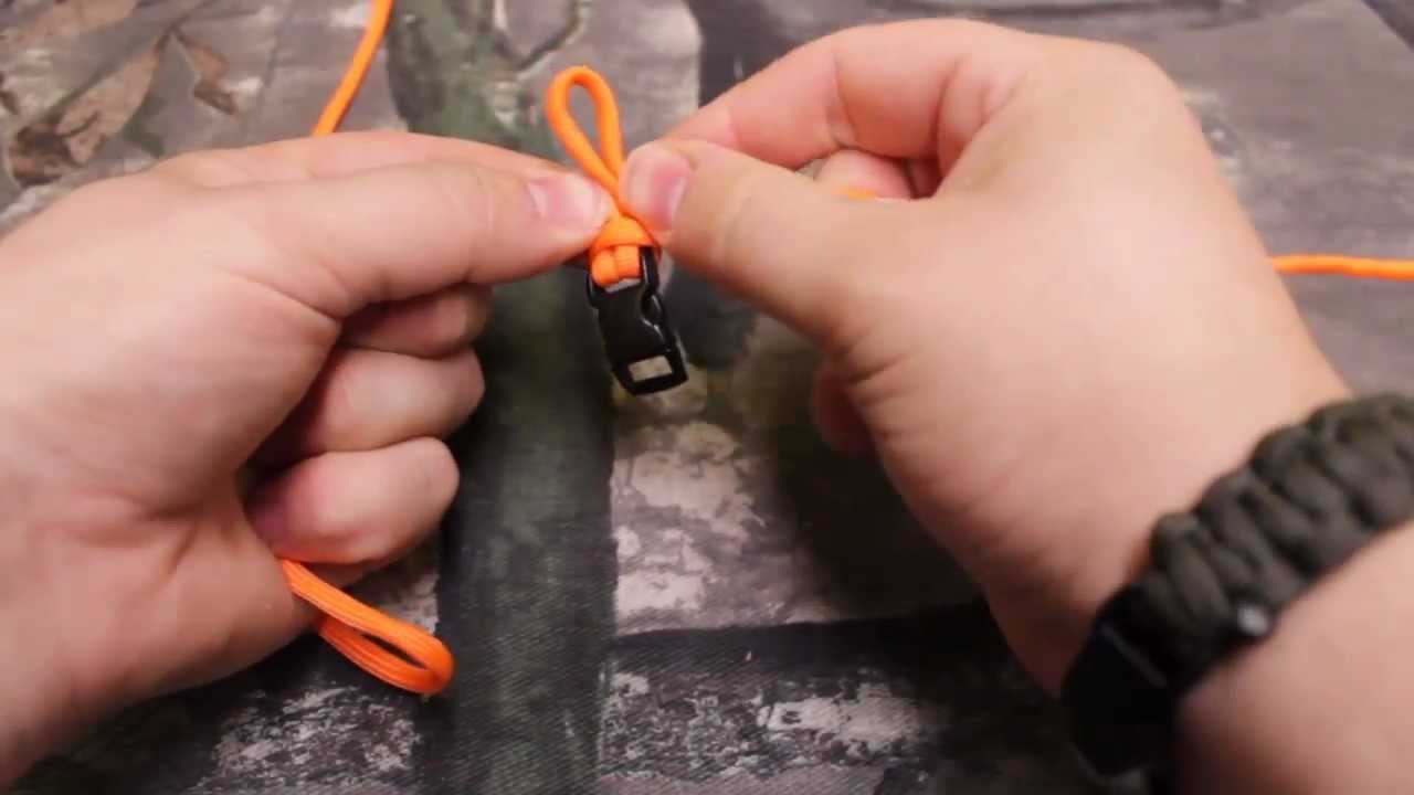 Paracord Sinnet Knot tutorial. - YouTube