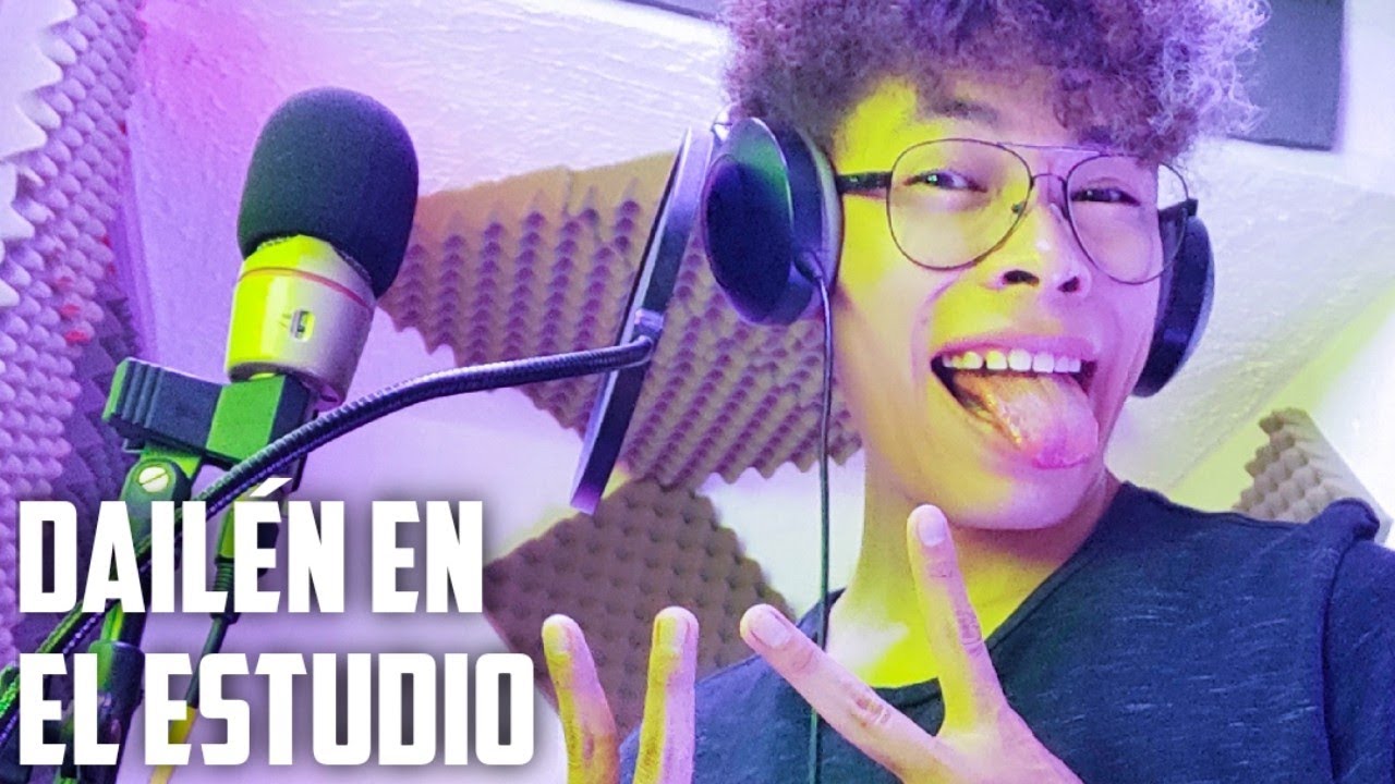 DAILÉN RM GRABANDO EN EL ESTUDIO / EXCLUSIVO 2020 - YouTube