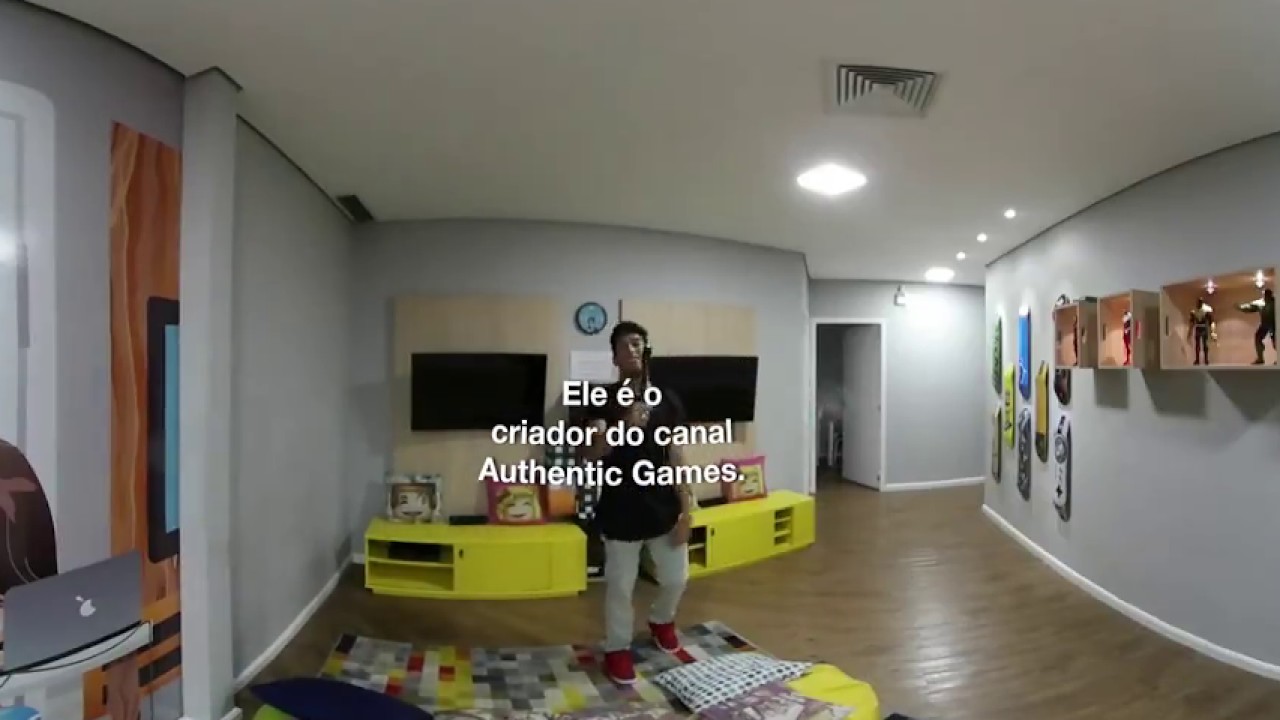Conheça a rotina do Authentic Games em 360º - YouTube