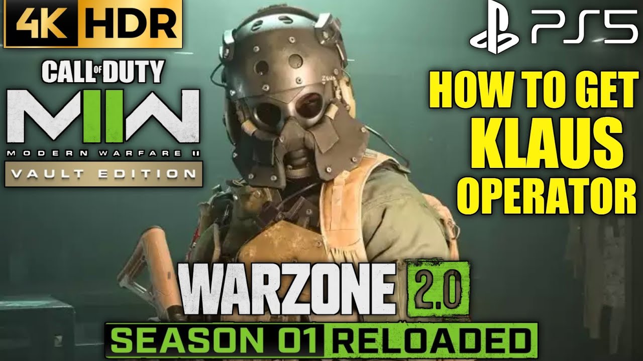 How to Get Klaus MW2 Klaus | How to Unlock Klaus MW2 Klaus Operator ...