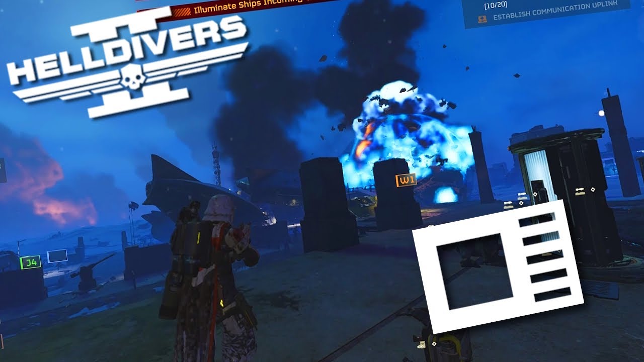 Helldivers 2 - This is why we do the SEAF SAM Site side missions ...