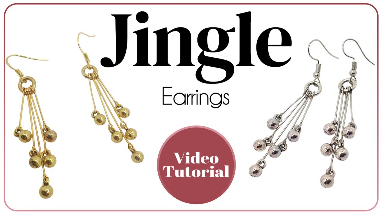 Jingle Earrings Tutorial - YouTube