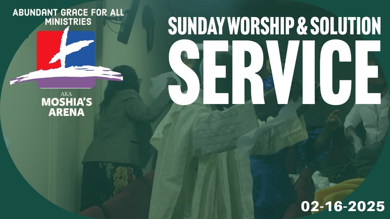 Moshia Live | Sunday Worship & Solution Service | February 16 2025 ...