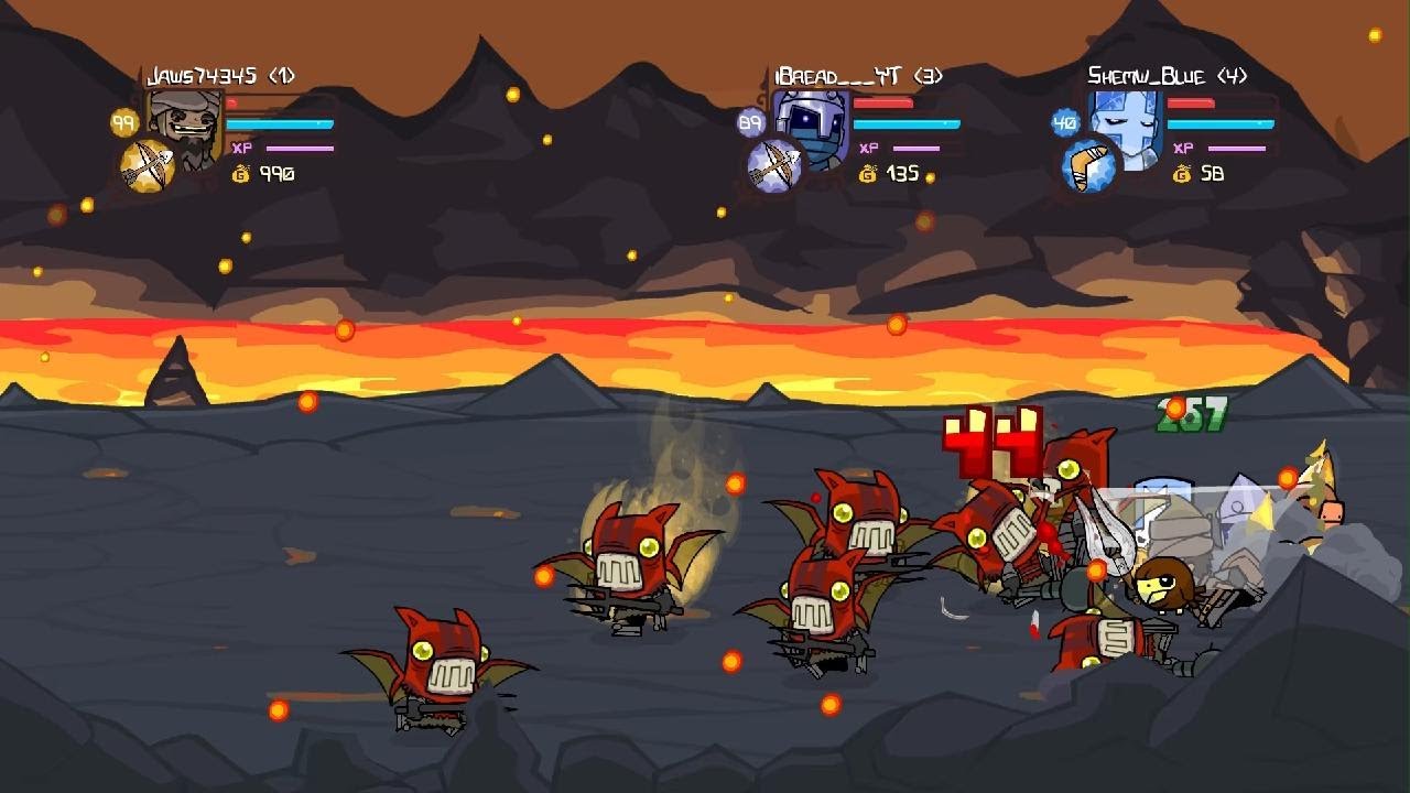 Castle Crashers best arena - YouTube