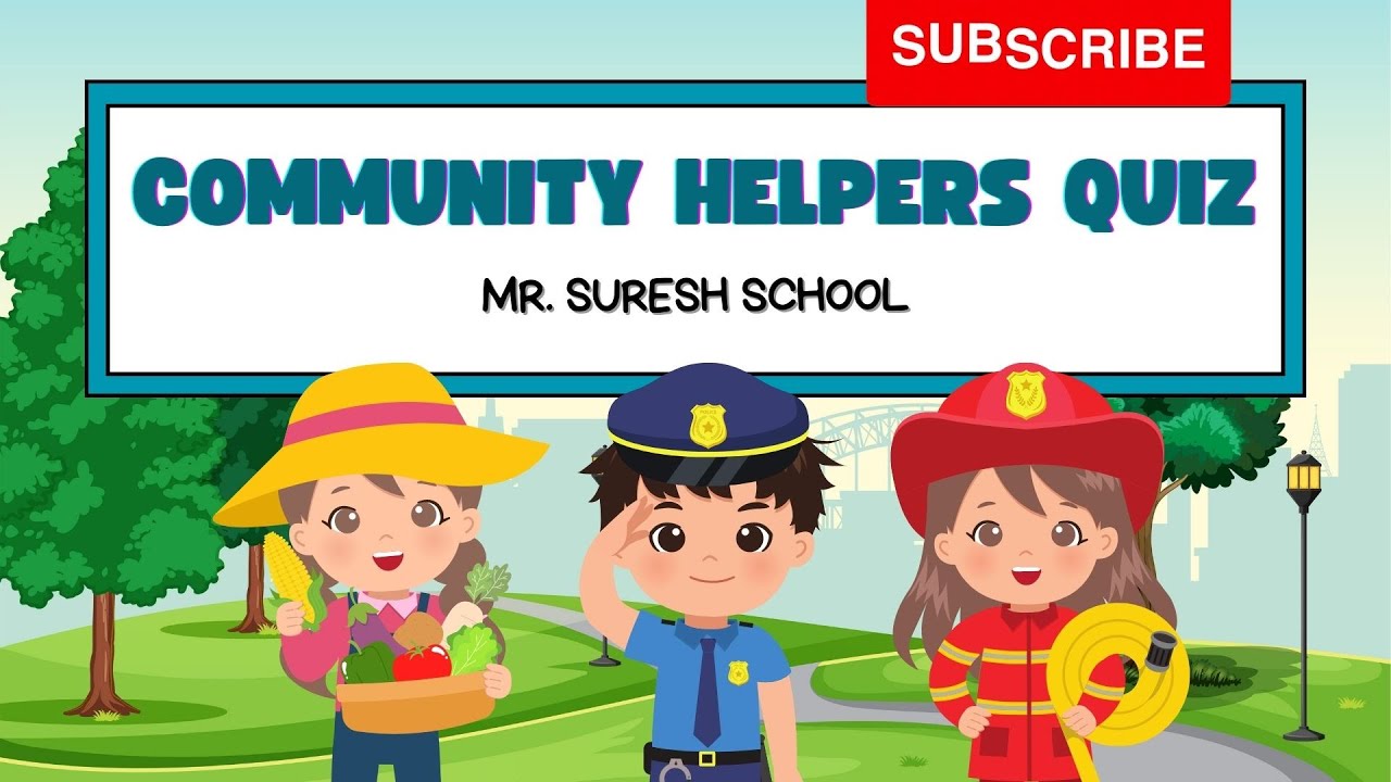 community helpers quiz and puzzil - YouTube