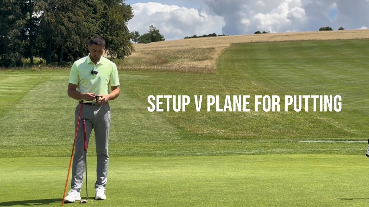 Perfect putting | V Plane golf training aid - YouTube