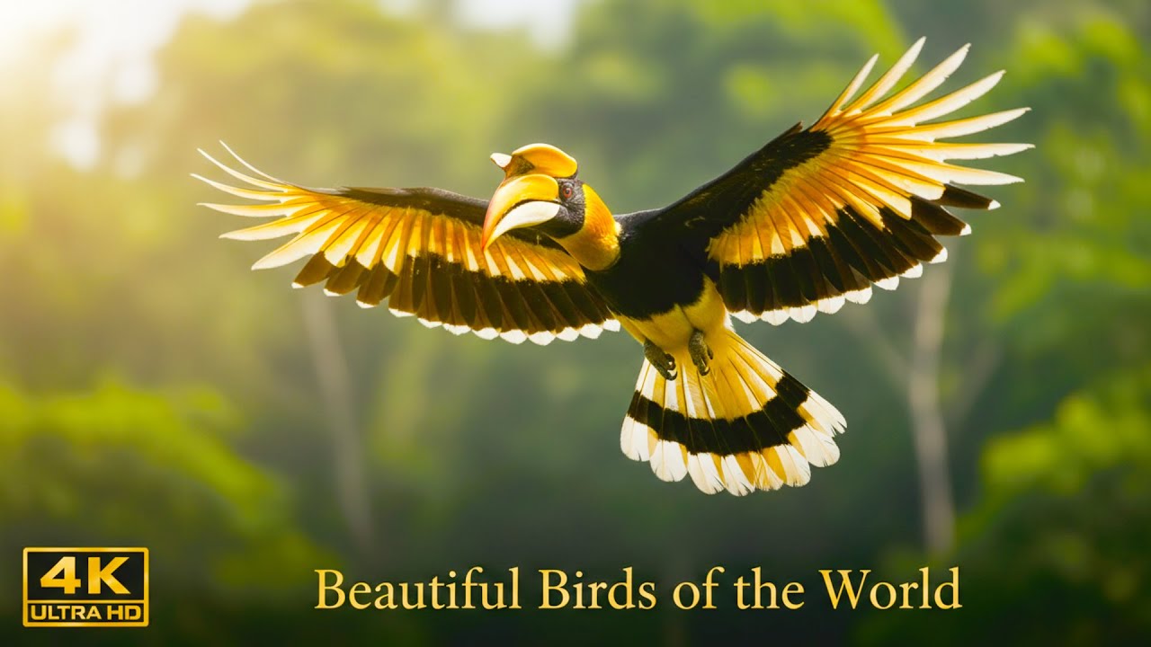 The Most Beautiful Birds in Nature | Colorful and Rare Species - 4K ...