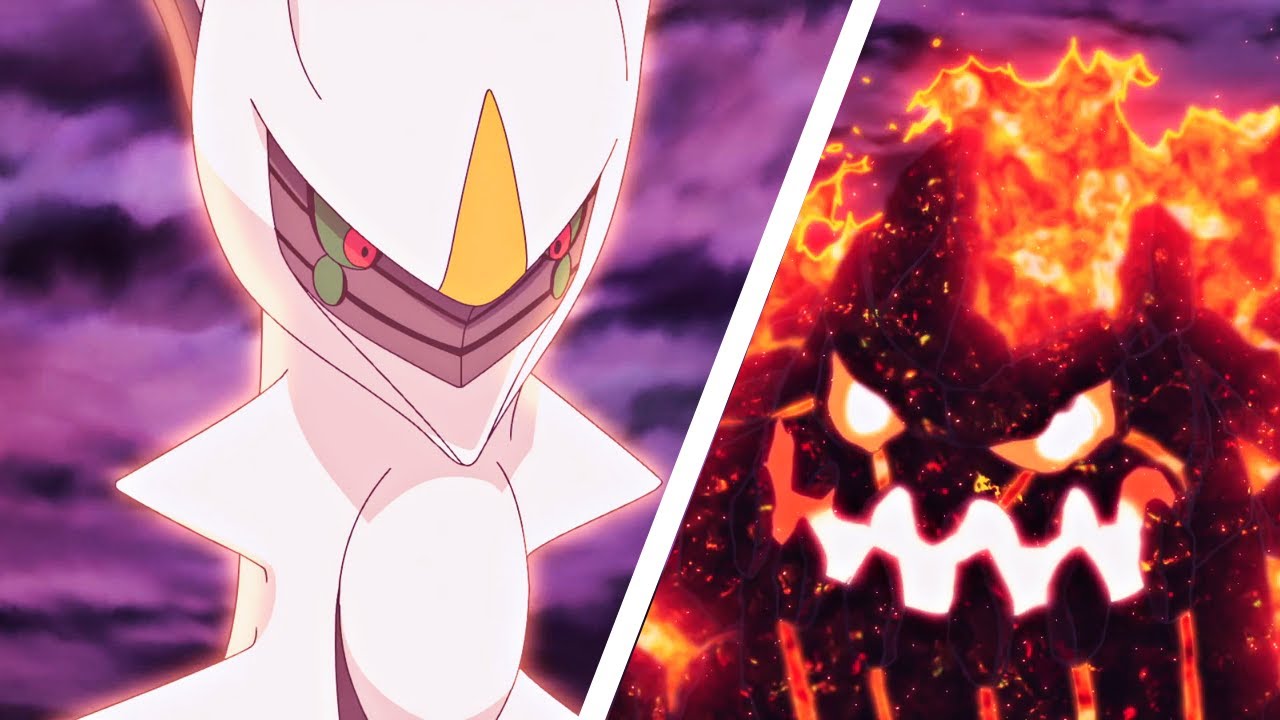 Arceus Saves Heatran「AMV」- My Demons | Pokemon Journeys Legends Arceus ...