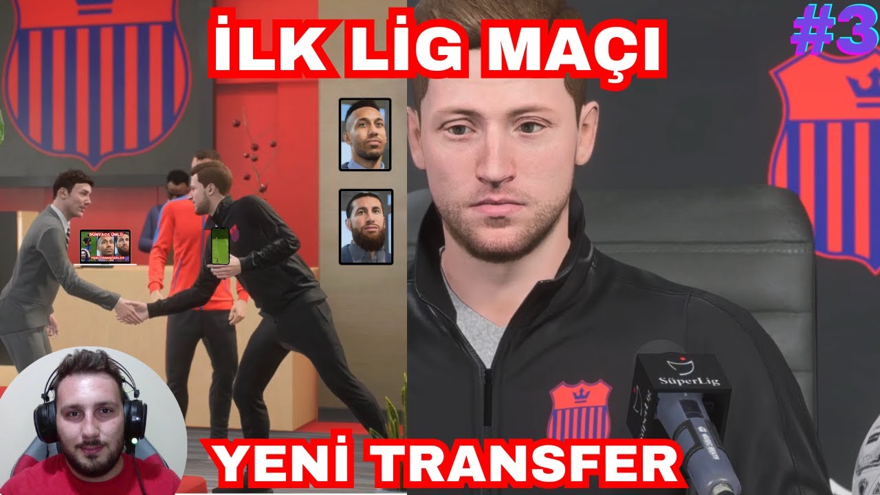 İlk Lİg MaÇini Oynadim Yenİ Transfer Yaptim Fİfa 23 Karİyer Modu Mert
