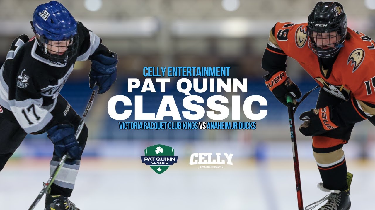 Pat Quinn Classic 2024 - Victoria Racquet Club Kings vs Anaheim Jr Ducks - YouTube