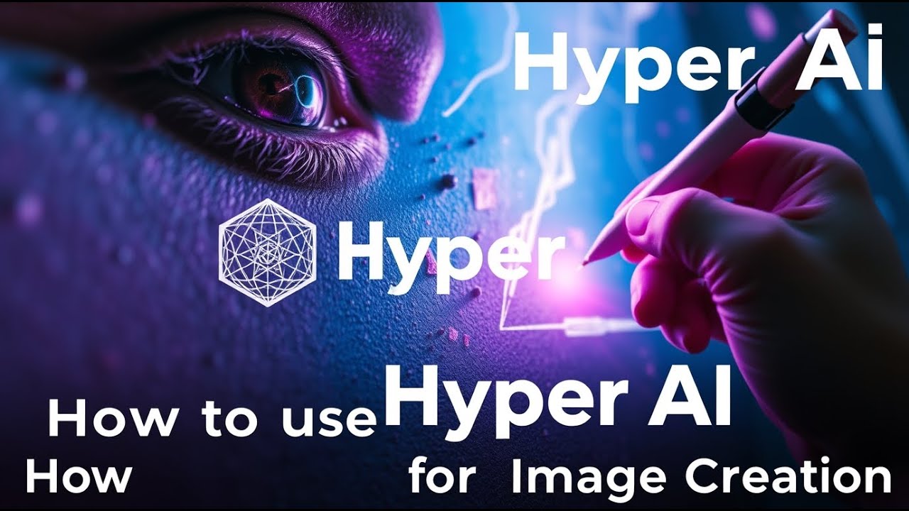 How to use "Hyper Ai" for image creation - YouTube