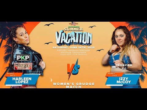AXW: Harleen Lopez vs. Izzy McCoy PROMO + Full Match | June 24th, 2023 ...