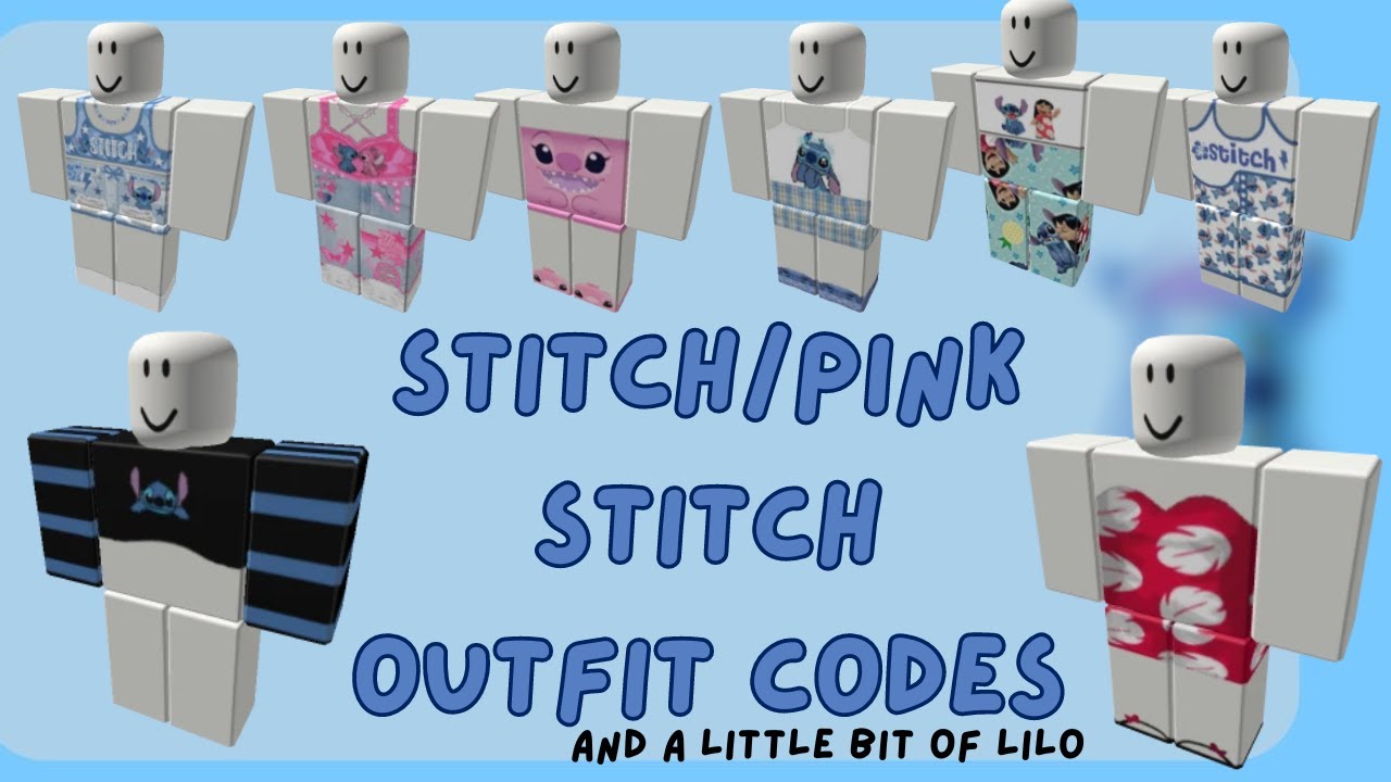 ♡STITCH/PINK STITCH OUTFIT CODES PART 2♡ #sunnycodes #berryavenuecodes ...