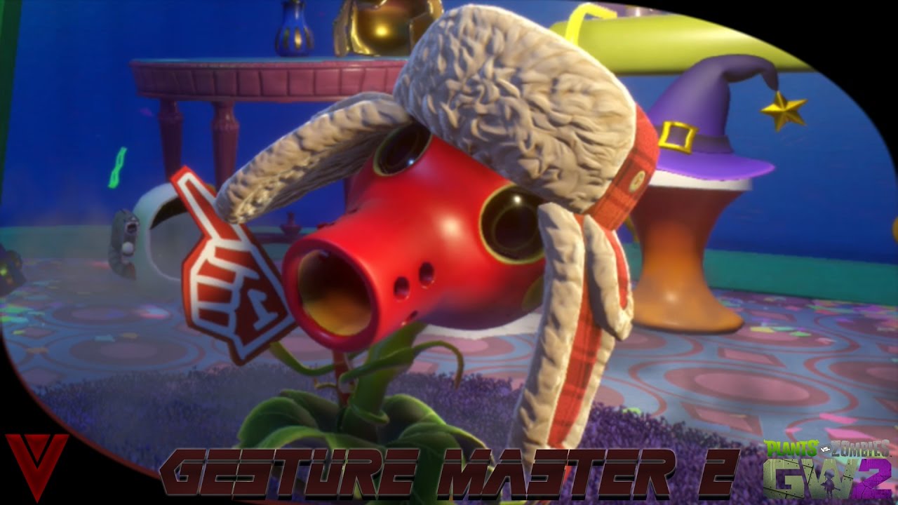 Plants Vs Zombies Garden Warfare 2 Gesture Master 2 - Commando Pea ...