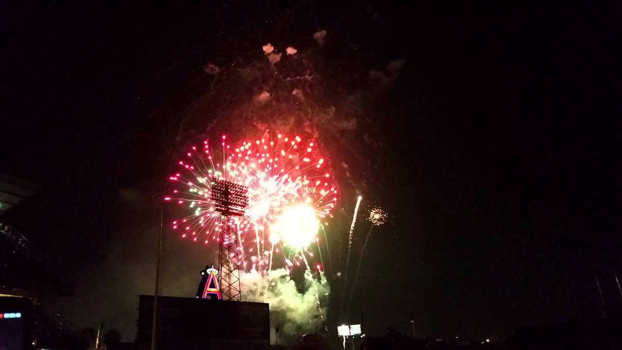 Labor Day FIREWORKS FINALE @ Angels Stadium (PART4) 4K video - YouTube