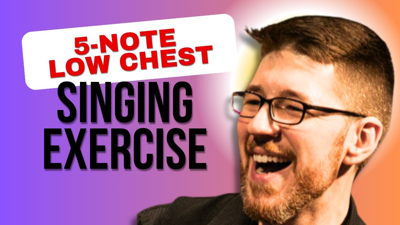 Sing Better Low Notes in 1 Minute! Simple 5-Note Chest Voice Exercise ...