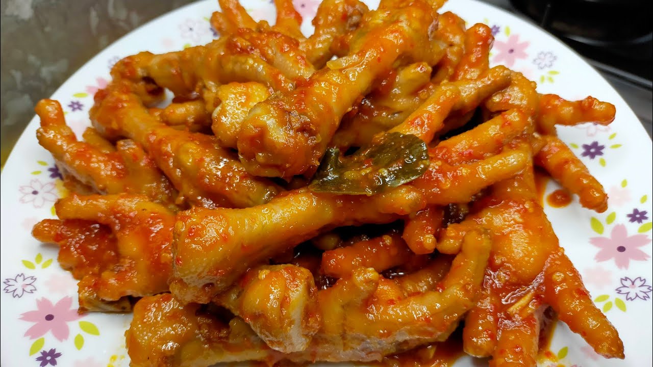 Ceker ayam balado pedas manis || Resep ceker ayam balado pedas manis ...