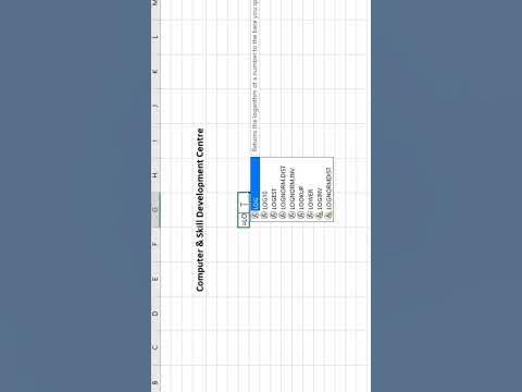 LOWER CASE FUNCTION IN MS EXCEL #csdc #computerexcel #support #exceltutorial #like - YouTube