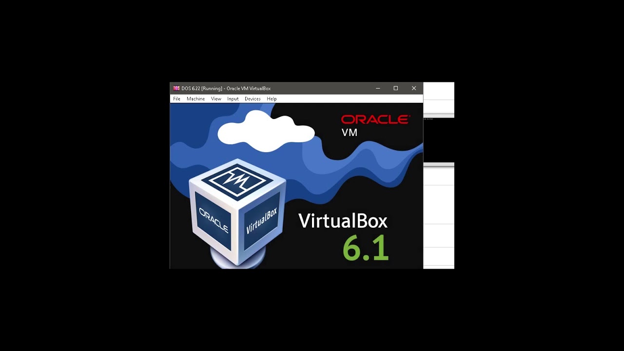 MS-DOS 6.22 Installation on Virtualbox - YouTube