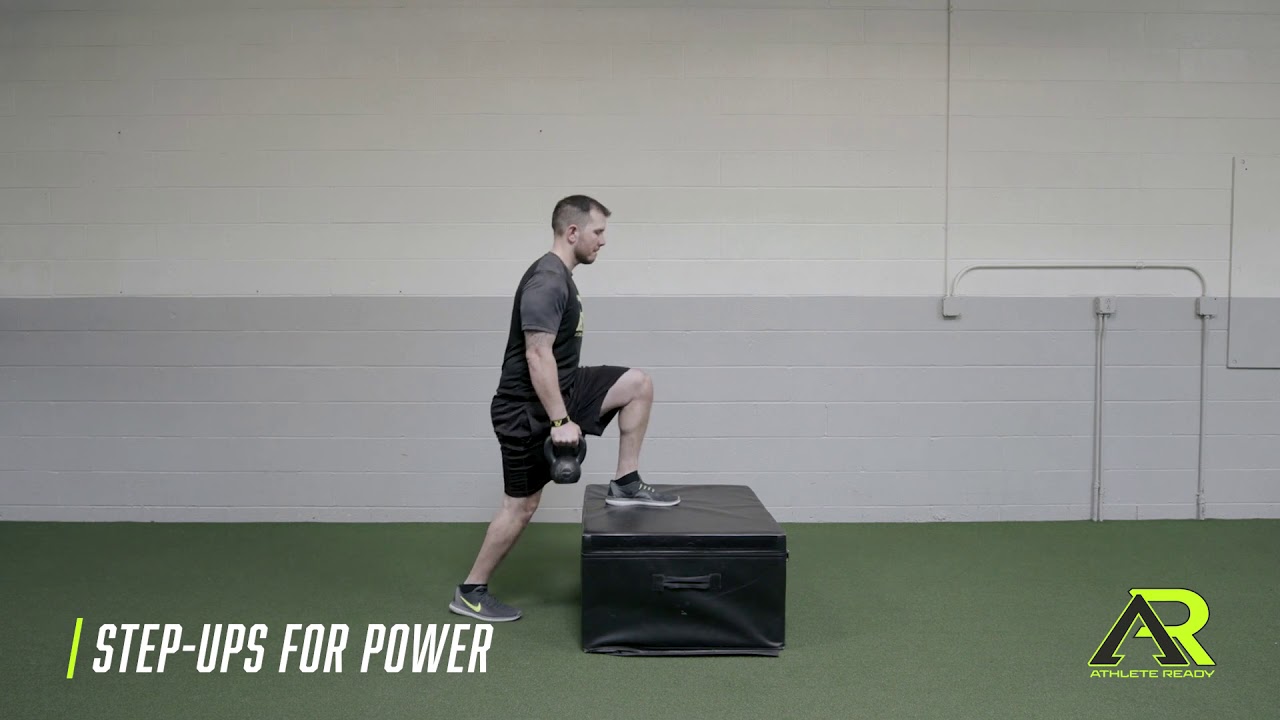 Step Ups for Power - YouTube