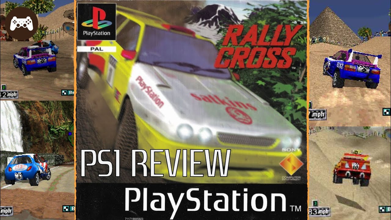 Rally Cross PS1 Review - PSX Rally Game - YouTube