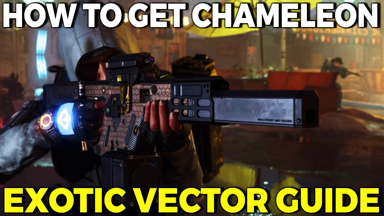 The Division 2 | How to get Chameleon Exotic Vector Guide Gameplay ...