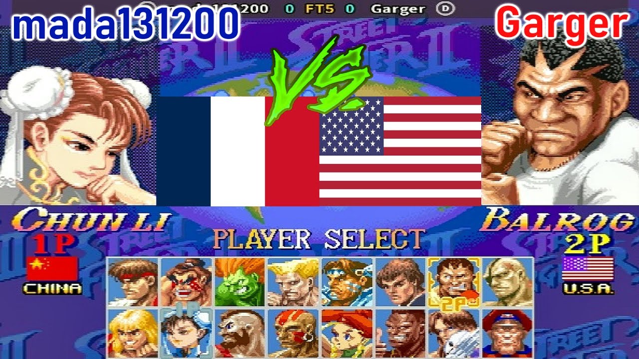 Hyper Street Fighter II: The Anniversary Edition - mada131200 vs Garger ...